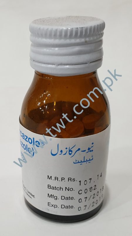 Neo Mercazole Tabs ( Carbimazole ) | Transworld Trading