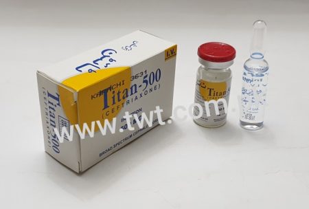 Titan Injection (Ceftriaxone) Macter | Transworld Trading
