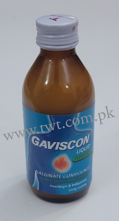 Gaviscon Syp (Alginate Compound) Antacid | Transworld Trading